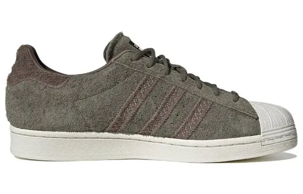 Adidas Superstar "olive Strata" Low Top Sneakers