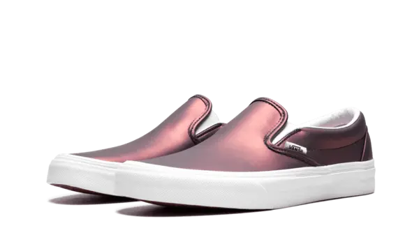 VANS Classic Slip-on Metallic Sneakers - Red