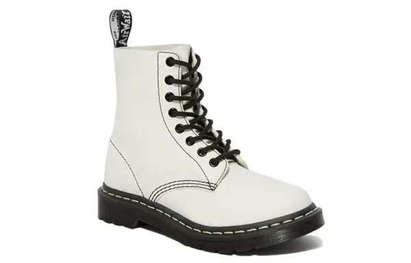 Dr. Martens 1460 Pascal Bw Ankle Boots - White