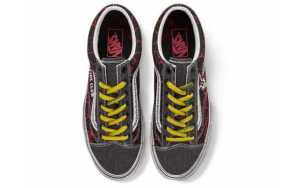 VANS Stranger Things X Style 36 'hellfire Club' Sneakers - Black/red
