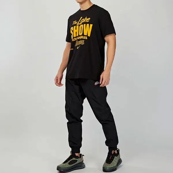 Nike Los Angeles Lakers Dri-fit Short Sleeve Tee