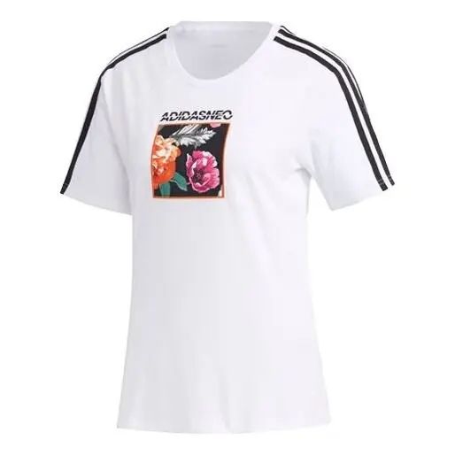 Adidas Neo Favorites Short Sleeve T-shirt - White