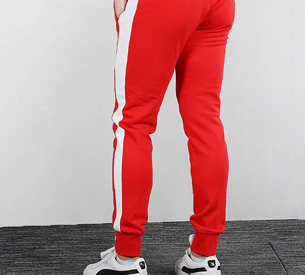 PUMA Iconic T7 Track Pants 'red White - Red/white