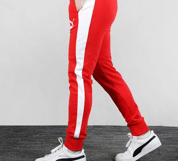 PUMA Iconic T7 Track Pants 'red White - Red/white