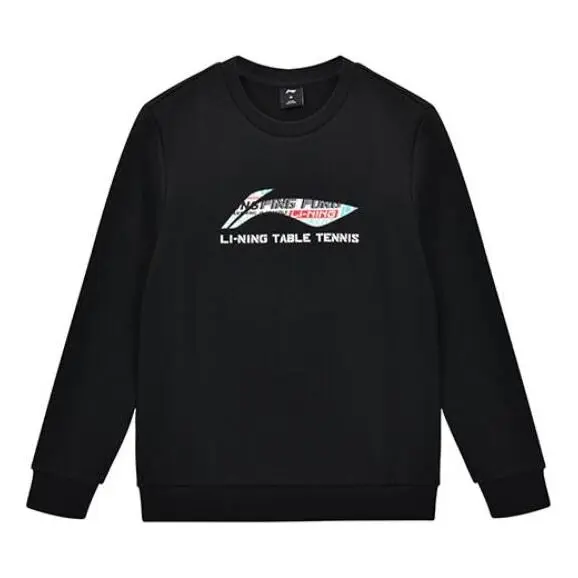 LI-NING Graphic Table Tennis Sweatshirt 'black