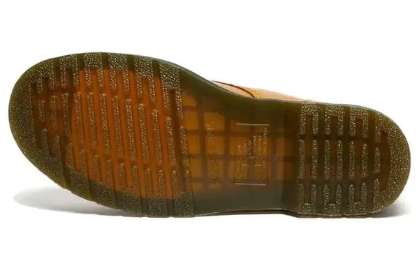 Dr. Martens 1460 Smooth Leather Lace-up Boots - Orange