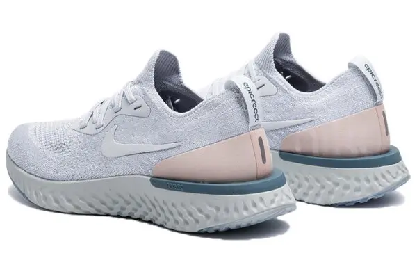 Nike Epic React Flyknit Sneakers - Grey/green