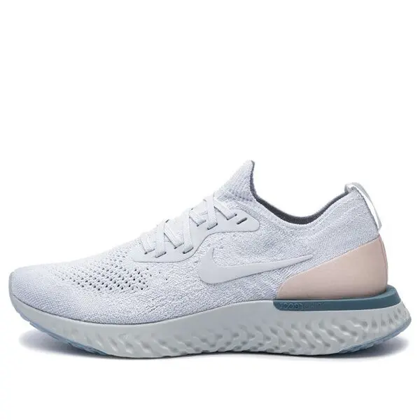 Nike Epic React Flyknit Sneakers - Grey/green