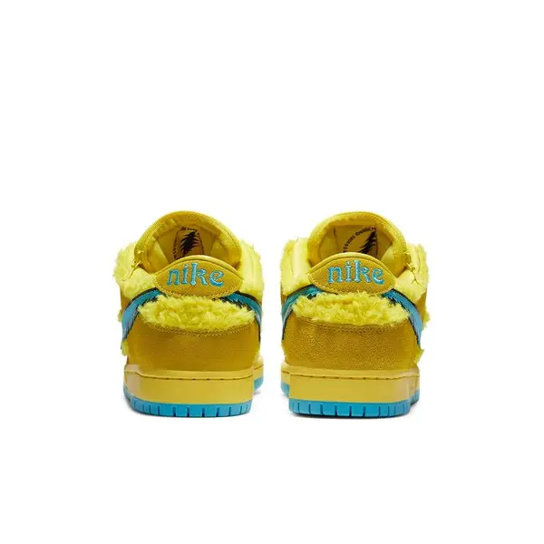 Nike X Grateful Dead Sb Dunk Low Sneakers - Yellow/blue