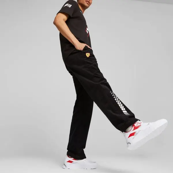 PUMA X Ferrari Race Garage Crew Pants Logo