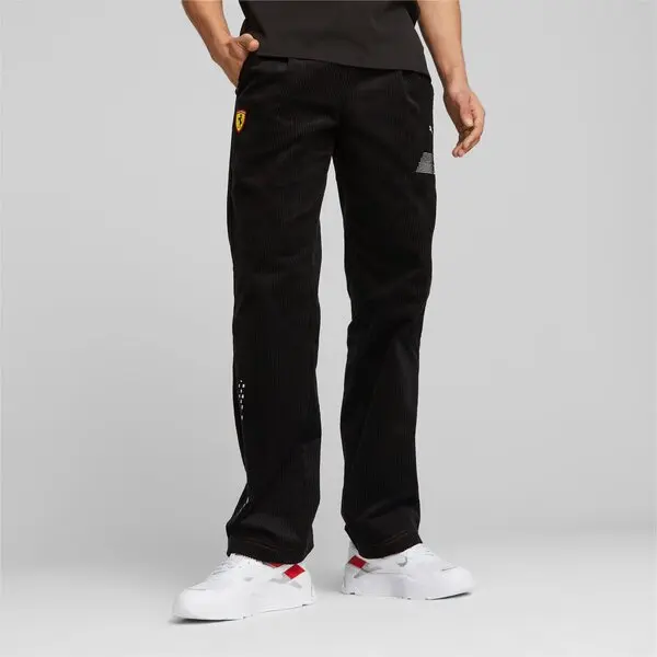 PUMA X Ferrari Race Garage Crew Pants Logo