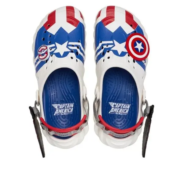 CROCS X Marvel Echo Clog 'captain America - White/blue/red