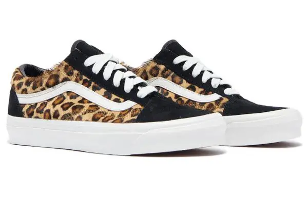 VANS Old Skool 36 Dx Anaheim Factory Leopard Print Sneakers - Brown/black