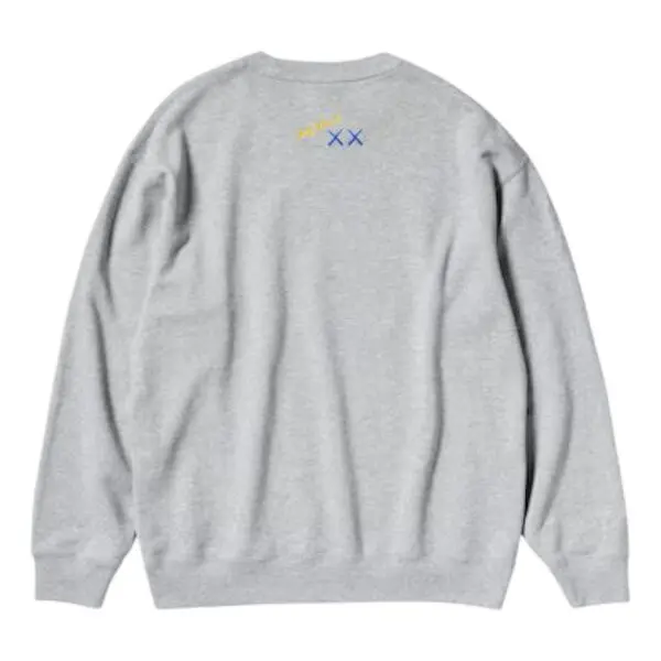 Uniqlo Kaws X Warhol Graphic Sweatshirt - Grey