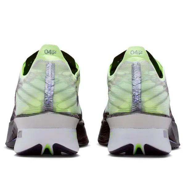 Nike Zoomx Vaporfly 4 Athletic Sneakers - Burgundy/ash Barely/volt