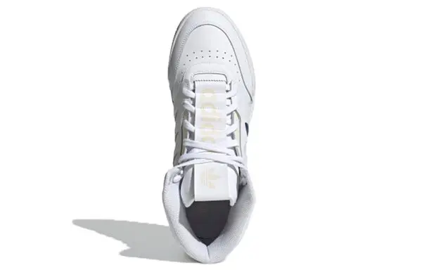 Adidas Drop Step Xlt High Top Sneakers - White/blue/red