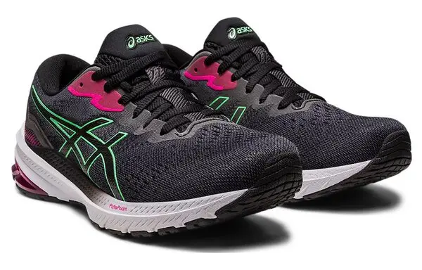 Asics Gt-1000 11 Sneakers - Black/green/purple