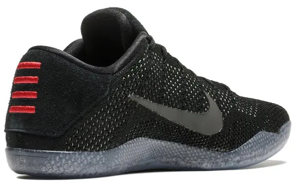 Nike Kobe Elite Low "black Space" Sneakers - Black/black/black