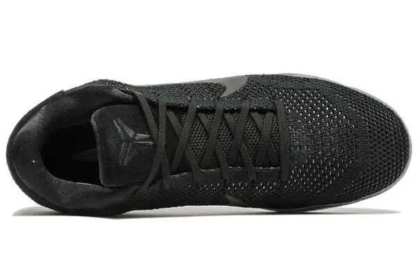 Nike Kobe Elite Low "black Space" Sneakers - Black/black/black