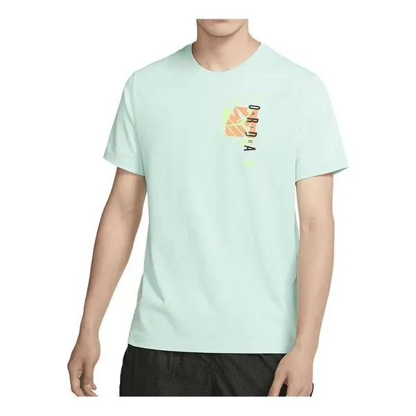 JORDAN Air Futura Short Sleeve T-shirt - Green