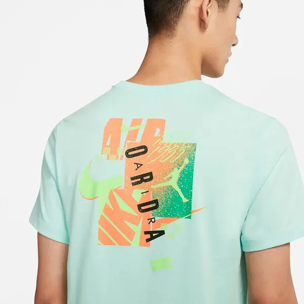 JORDAN Air Futura Short Sleeve T-shirt - Green