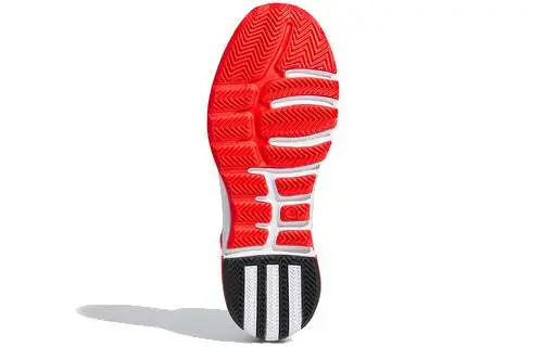 Adidas D Rose 4 Geek Up High Top Sneakers - Black/white/red