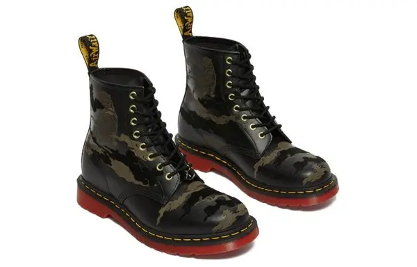 Dr. Martens 1460 Year Of The Tiger Combat Boots - Black