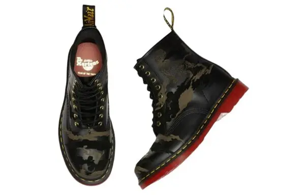 Dr. Martens 1460 Year Of The Tiger Combat Boots - Black