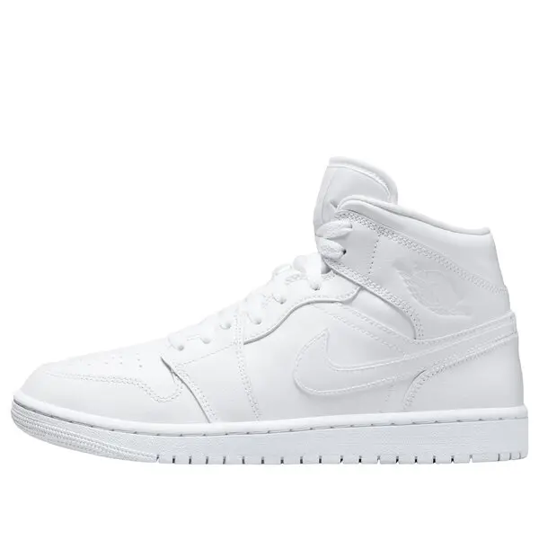 JORDAN 1 Mid "triple " Sneakers - White