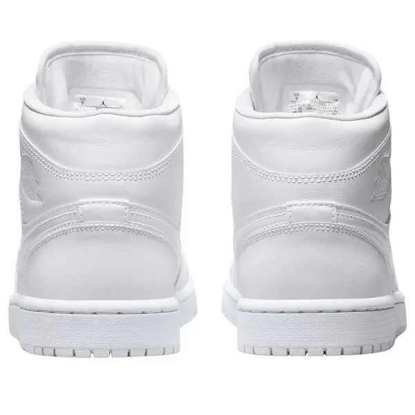 JORDAN 1 Mid "triple " Sneakers - White