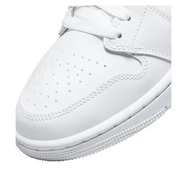 JORDAN 1 Mid "triple " Sneakers - White