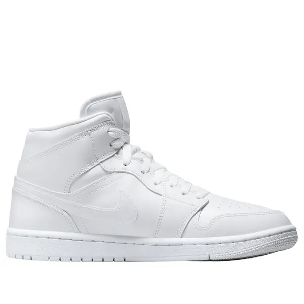 JORDAN 1 Mid "triple " Sneakers - White