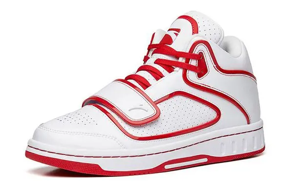 ANTA Casual Skateshoes 'ivory White Red
