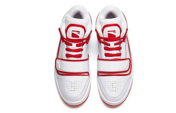ANTA Casual Skateshoes 'ivory White Red