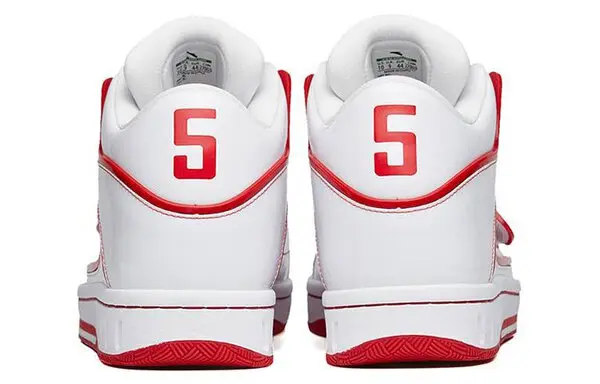 ANTA Casual Skateshoes 'ivory White Red