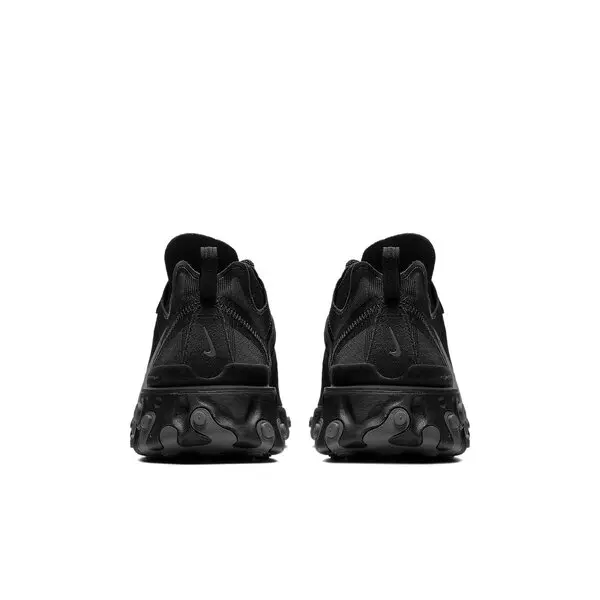 Nike React Element 55 Triple Sneakers - Black