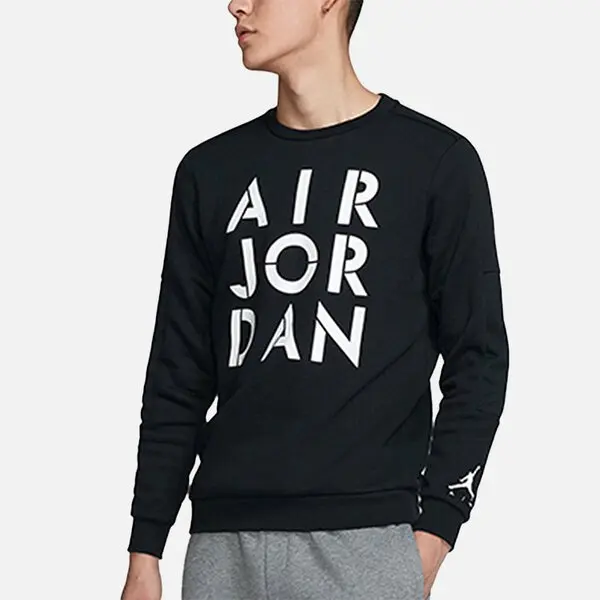 JORDAN Alphabet Print Crewneck