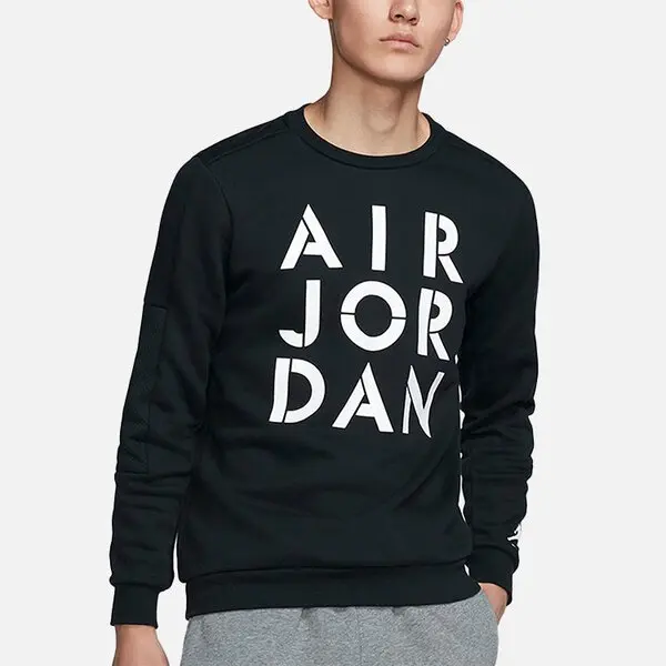 JORDAN Alphabet Print Crewneck