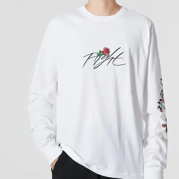 Nike Long Sleeve Crewneck With Floral Graphic