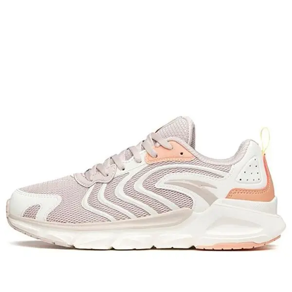 ANTA Running Series Low Top Sneakers - White/pink