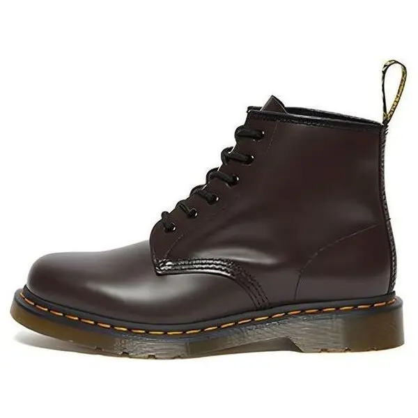 Dr. Martens Retro Martin Boots - Dark Red