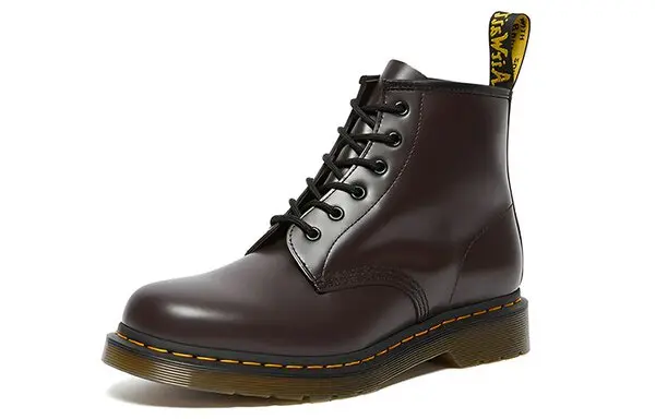 Dr. Martens Retro Martin Boots - Dark Red