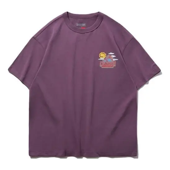 LI-NING Badfive X Xlarge Crossover Short Sleeve T-shirt - Purple