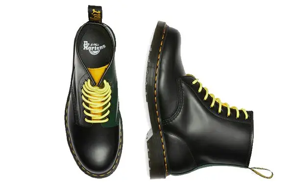 Dr. Martens 1460 Contrast Smooth Leather Lace Up Boots
