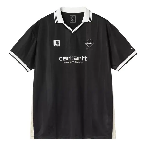 Carhartt Work In Progress X F.c.real Bristol Pocket Game Shirt - Black