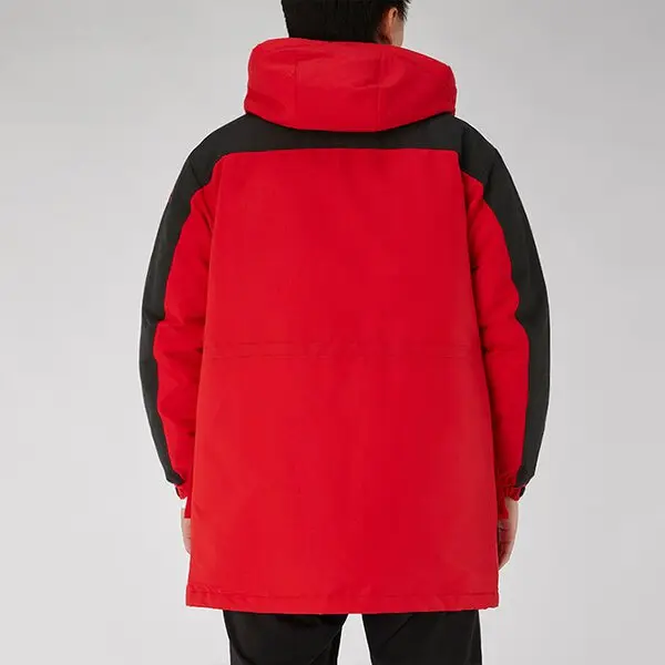 Adidas Mid Parka With Hood And Long Sleeves
