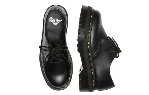 Dr. Martens Jarrick Lo 3-eye Platform Shoes - Black