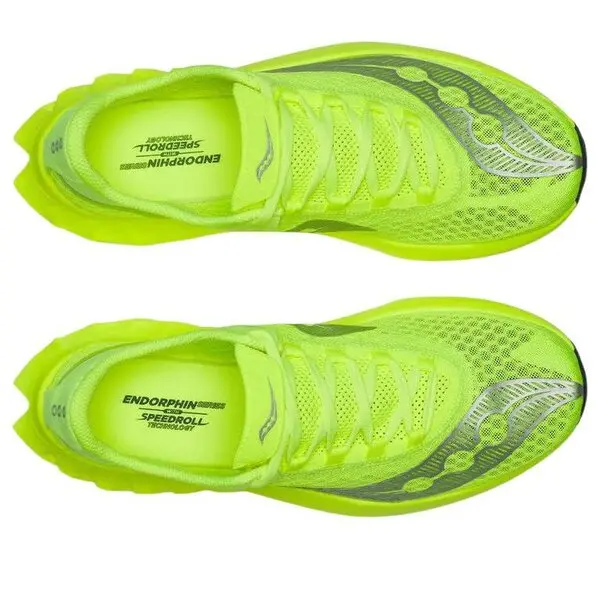 Saucony Endorphin Pro 4 Athletic Sneakers - Citron/silver