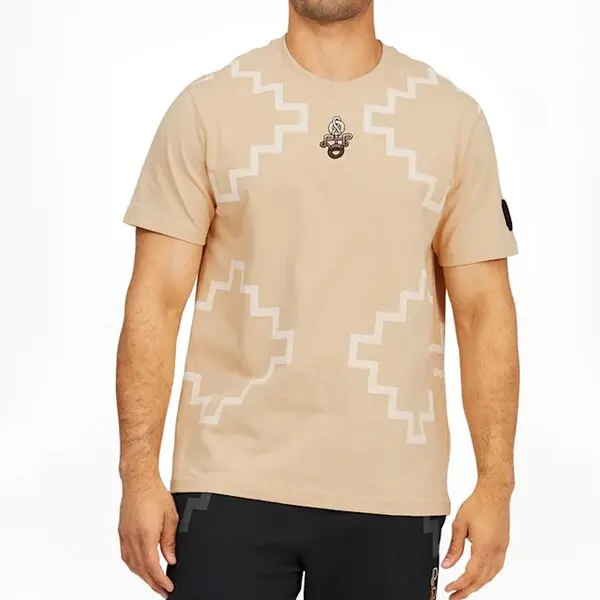 PUMA X Pronounce Elevated Geometric Pattern Casual Short Sleeve T-shirt