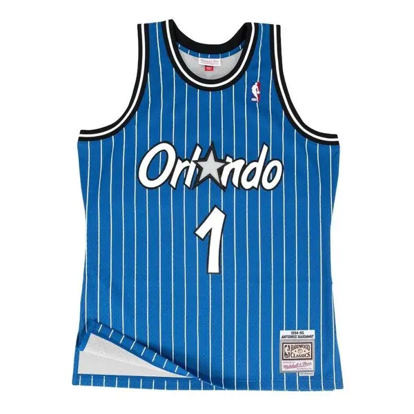 Mitchell & Ness Nba Anfernee Hardaway Orlando Magic 1994/95 Swingman Jersey - Blue/white